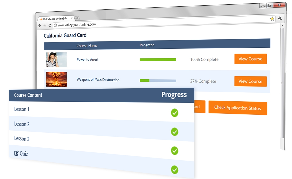Online Guard Training Made Easy | Valley Guard Online