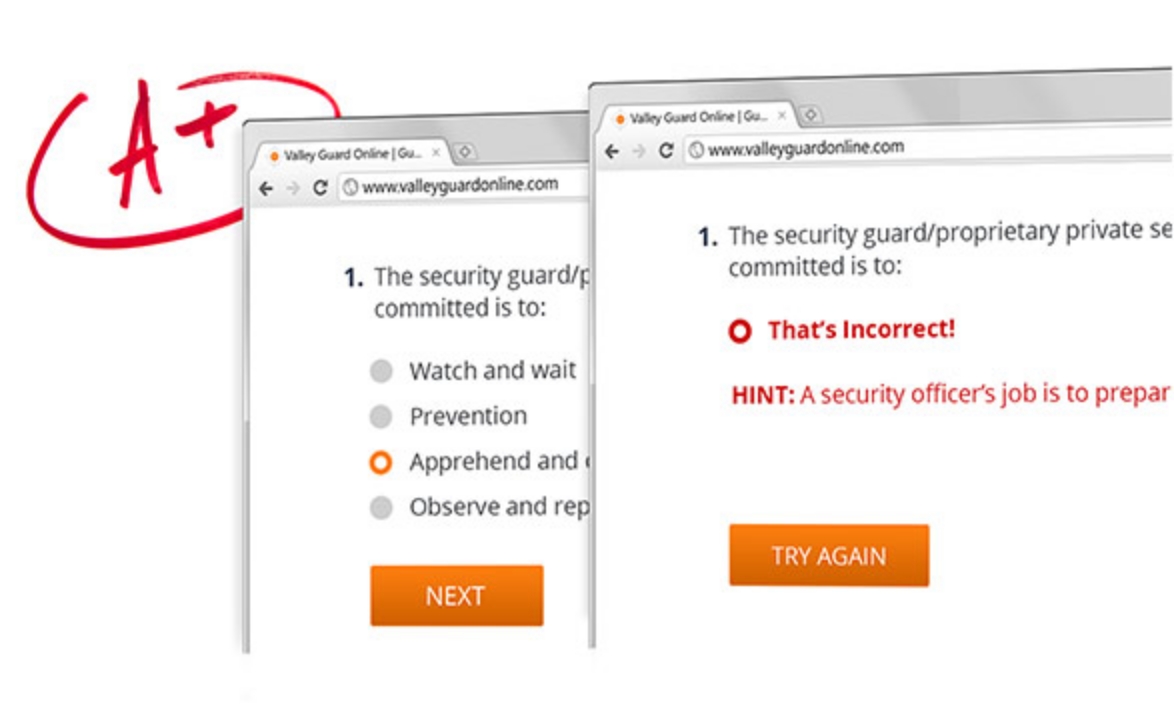 Online Guard Training Made Easy | Valley Guard Online